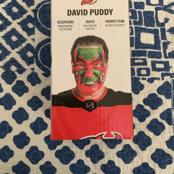 NHL | Other | New Jersey Devils Seinfeld David Puddy Bobble Head | Poshmark